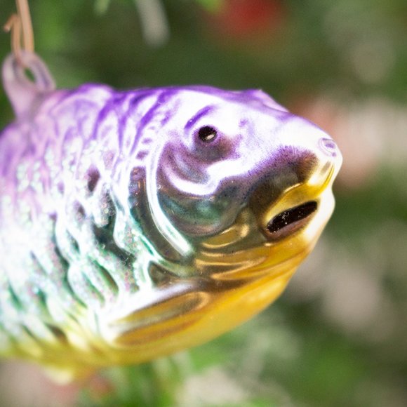 Old World Christmas/Inge-Glas of Germany | Holiday | Fish With Spun ...